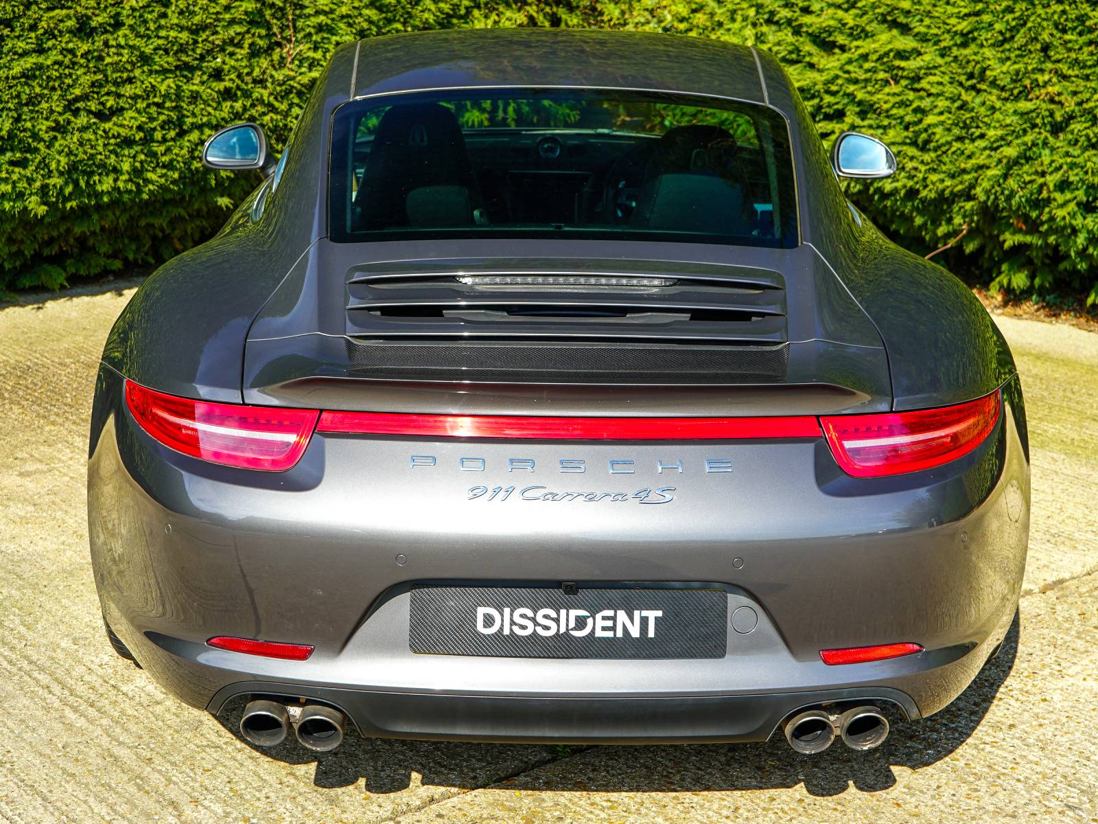 Rear ducktail spoiler carbon fibre. Porsche 991.1 99150498114 ...