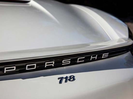 Buy Porsche Boxster 718 (982) 2017>> Rear / Boot lid Badges | Design 911