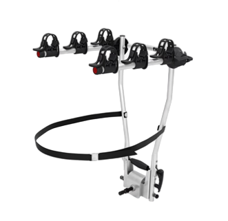 Thule HangOn 3 bike towbar bike rack with tilt function. Porsche ...