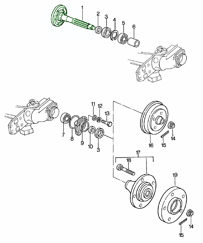 Porsche Driveshaft Flanges for Gearbox Repair & Rebuilds | Design911 ...