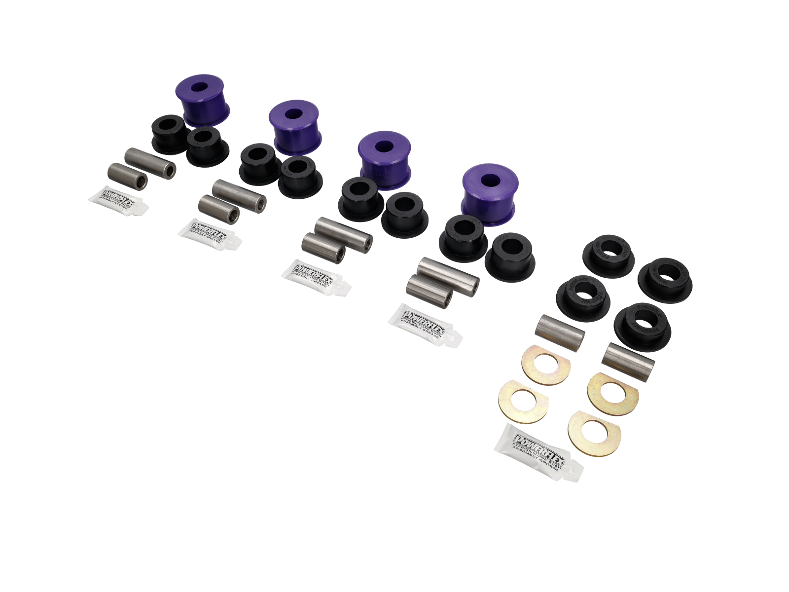 Suspension Bush Upgrade Kit Front and Rear Porsche Boxster PowerFlex ...