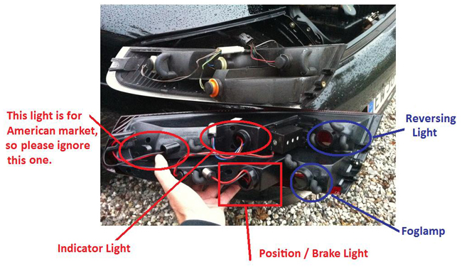 Indicators Rear RHD | Design 911