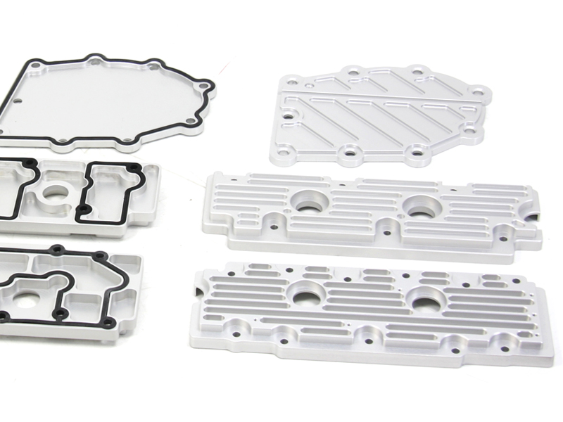 Camshaft and chain housing cover set in aluminium. Porsche 964 ...