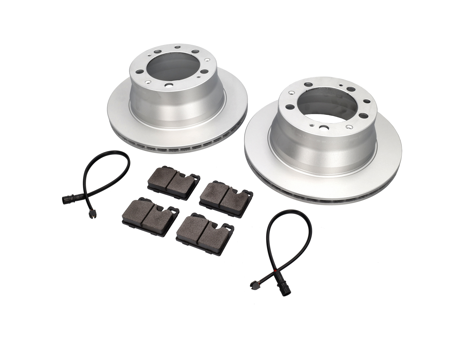 Rear Brake pads and brake disc package. Porsche 944 Cars with ABS ...