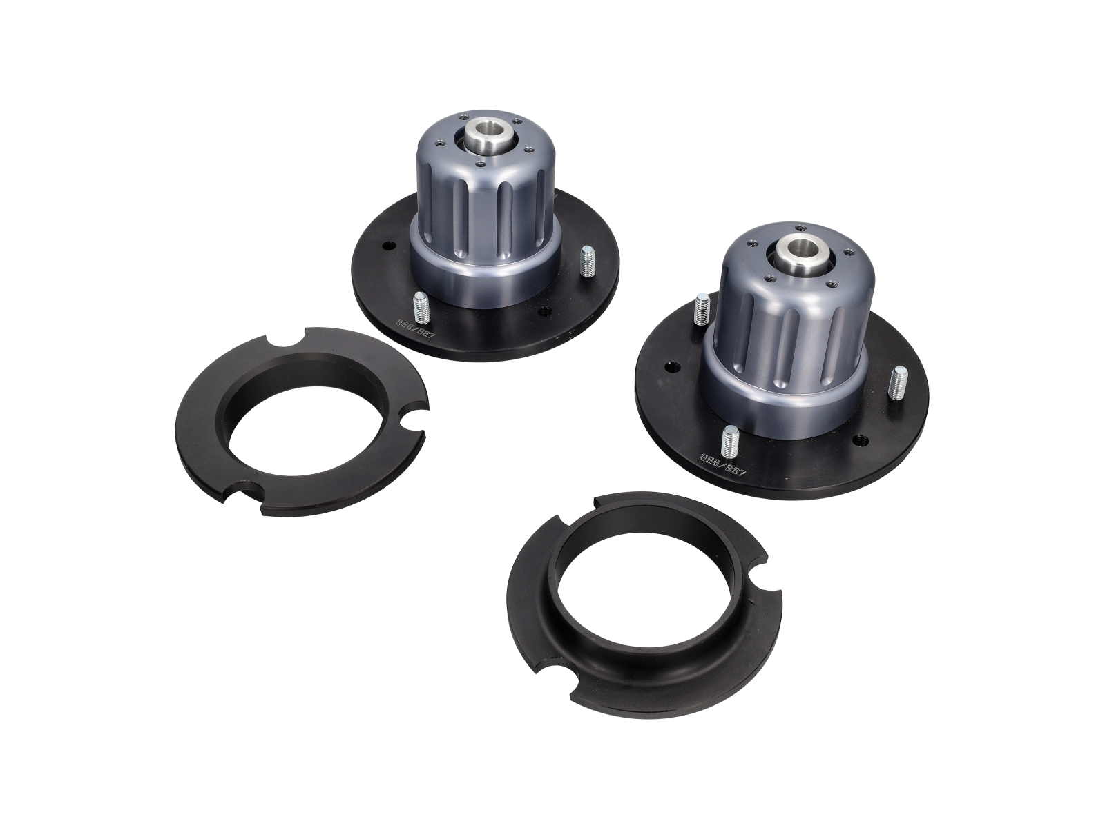 Rear monoball shock top mount - Set of 2 for Porsche 986 / 987.1 / 987 ...