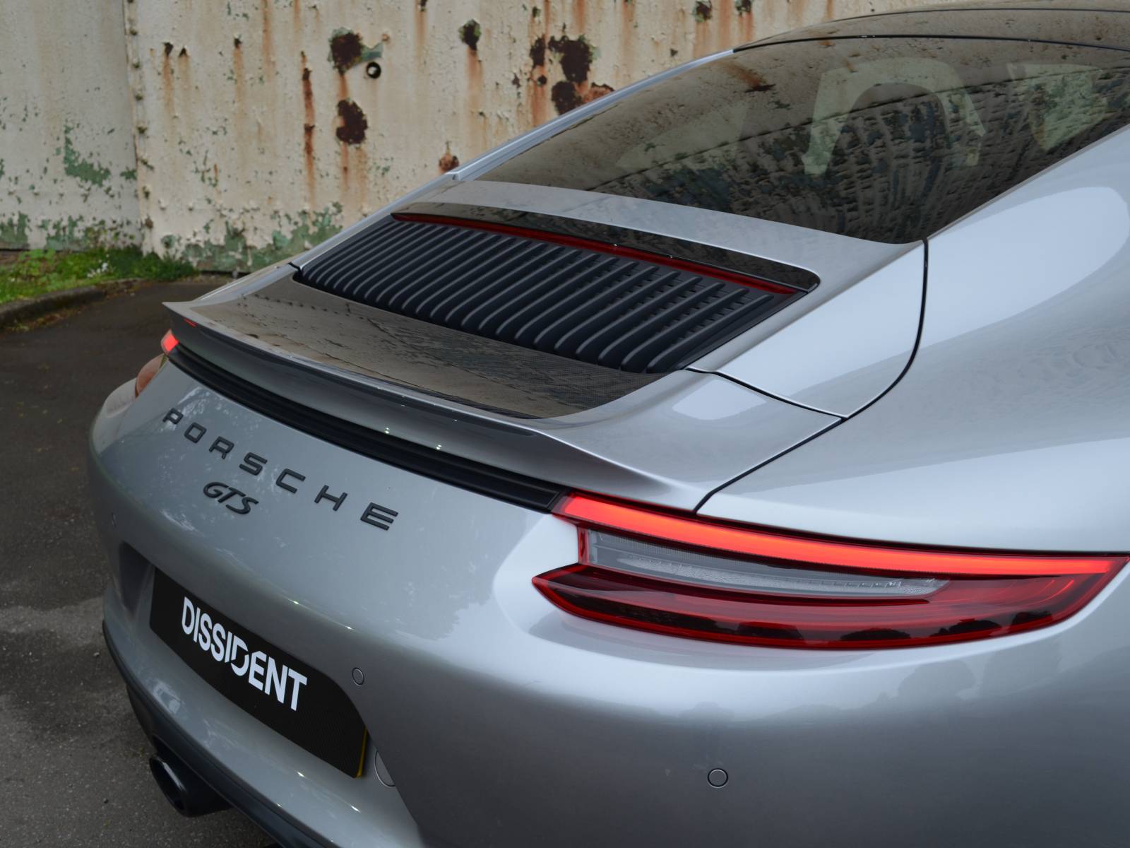 Rear ducktail spoiler carbon fibre. Porsche 991.2 99150424125G2X ...