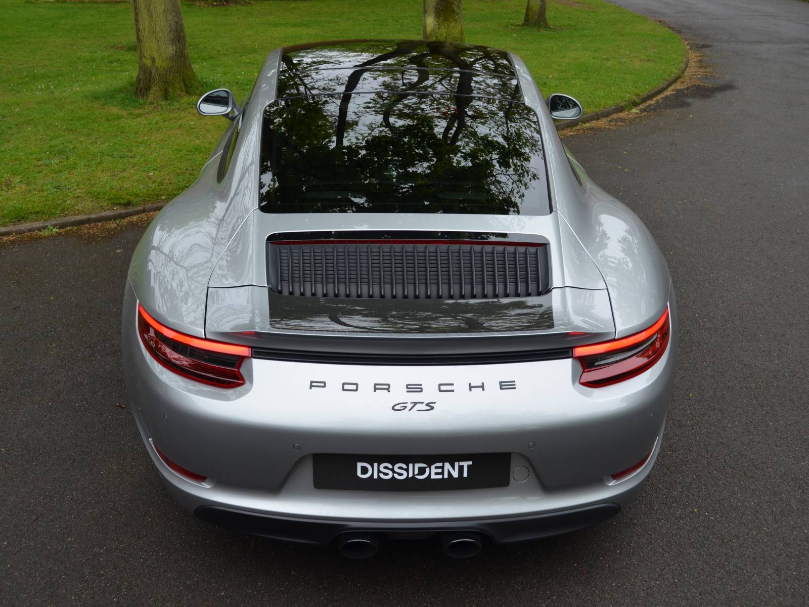 Rear ducktail spoiler carbon fibre. Porsche 991.2 99150424125G2X ...