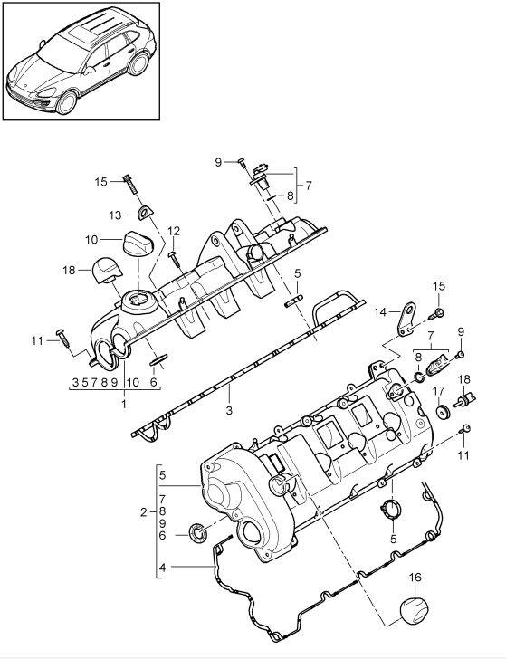 Porsche Cayenne Panamera Temperature Sensor 99760621300 - 95860621300 ...