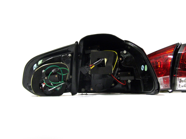 Rear Indicator Units LED Red & Clear R-LINE LOOK VW GOLF MK6 (PAIR ...