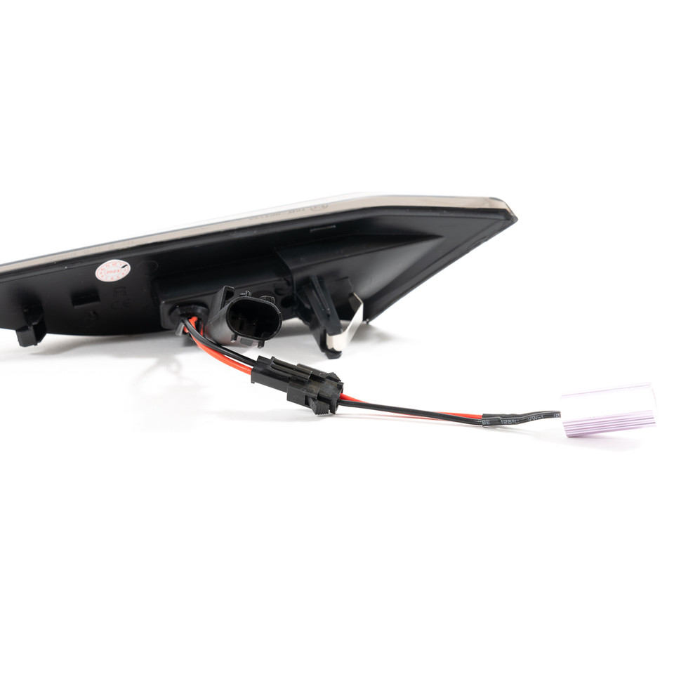 Rennline LED side repeaters. Porsche 991 / 981 / 718 - EL73CLEAR ...