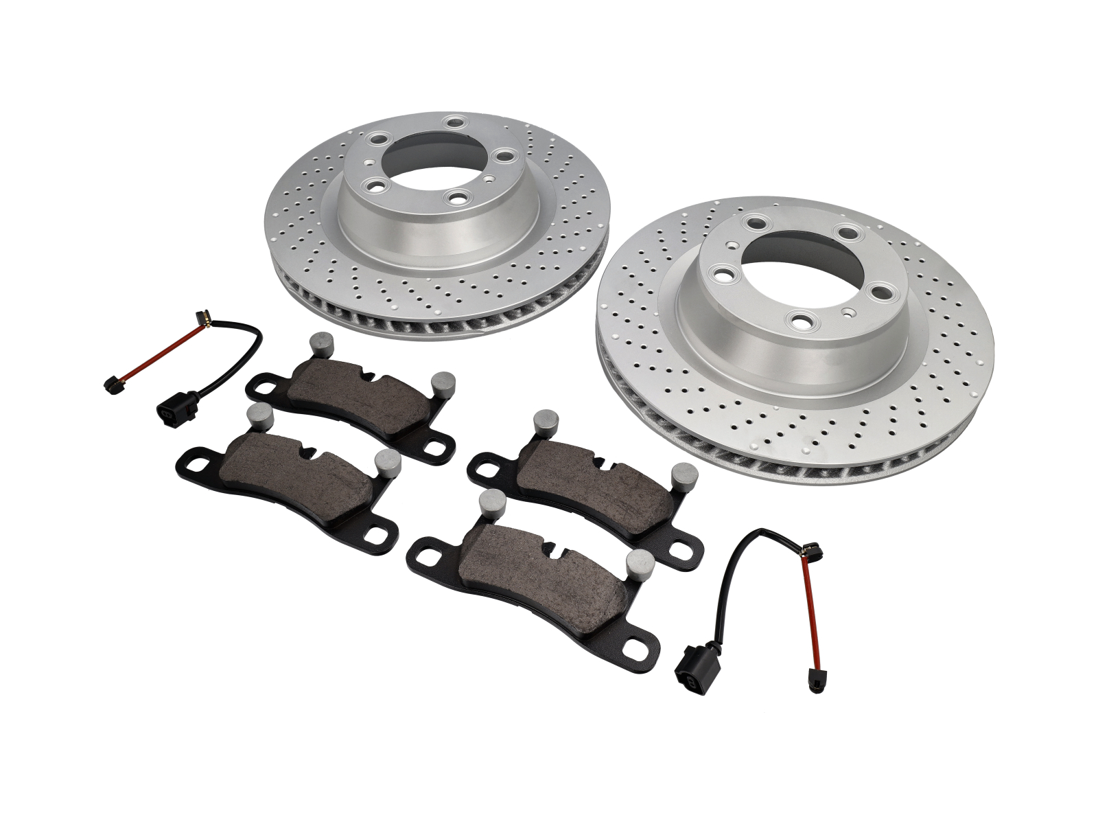 REAR Brake Pads and Brake Disc Package Porsche 991 3.4L - BRAKEKIT991.1 ...