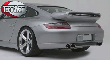 TechArt Rear Spoiler Type II. Porsche 997 Carrera - 097100810009 ...