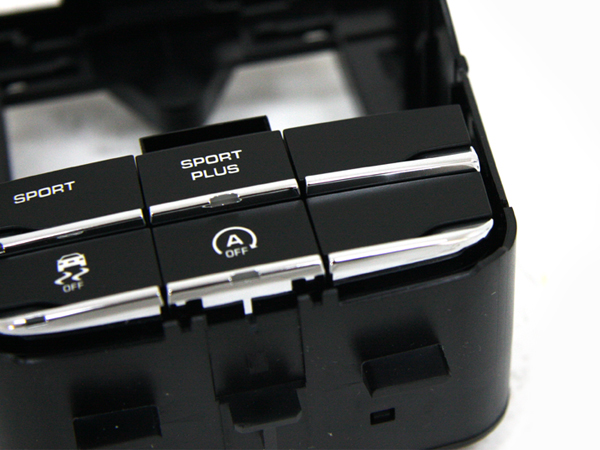 Porsche Cayenne Centre console control panel with pushbuttons ...