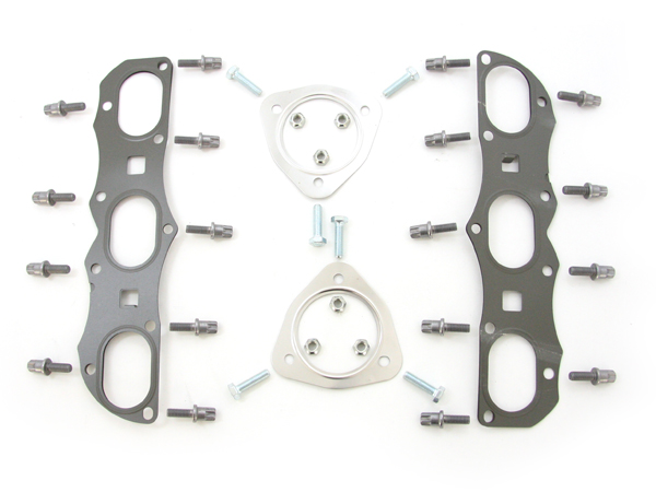 Exhaust manifold gaskets & titanium fitting kit for Porsche 997.2 ...
