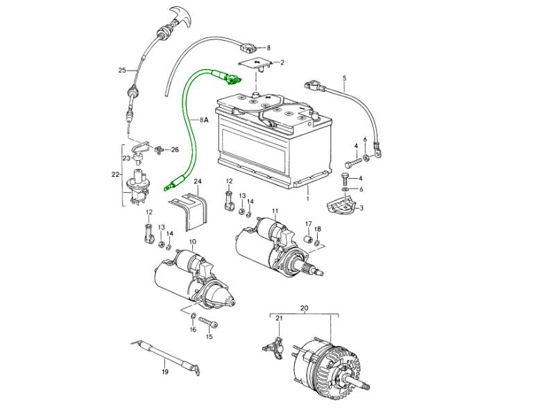 Porsche Wiring Harnesses & Cables | Reliable Electrical Parts ...