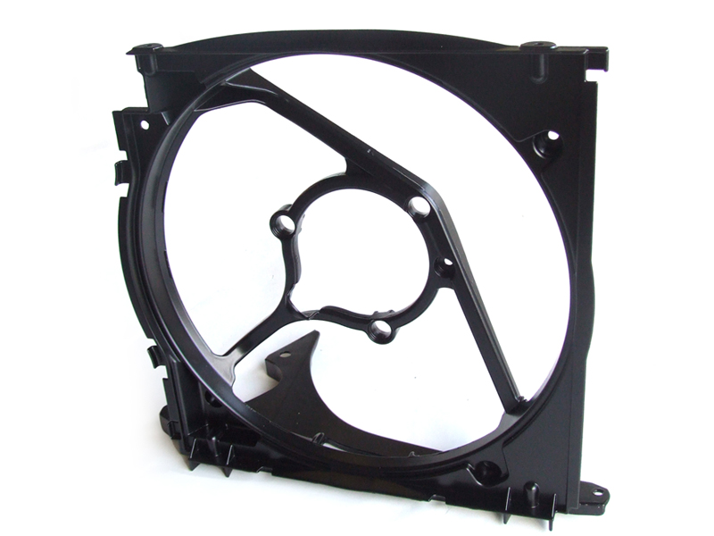Fan housing and bracket for water radiator for Porsche 991.2 982 ...