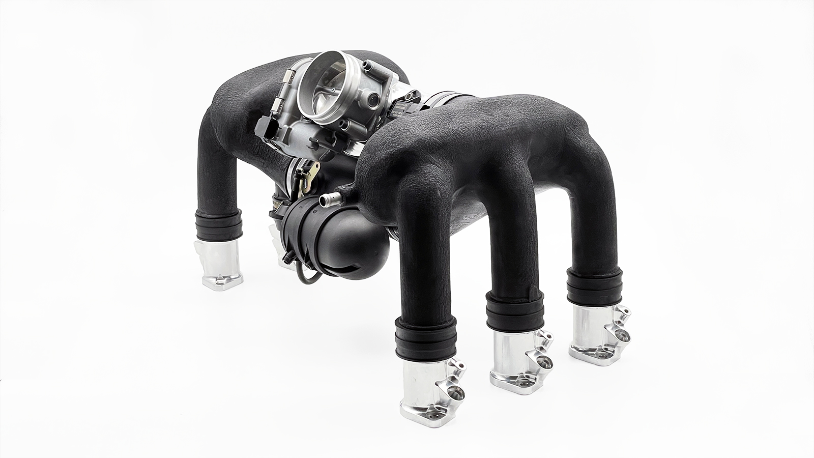 Drive by wire inlet conversion kit with inlet manifold runners billet ...