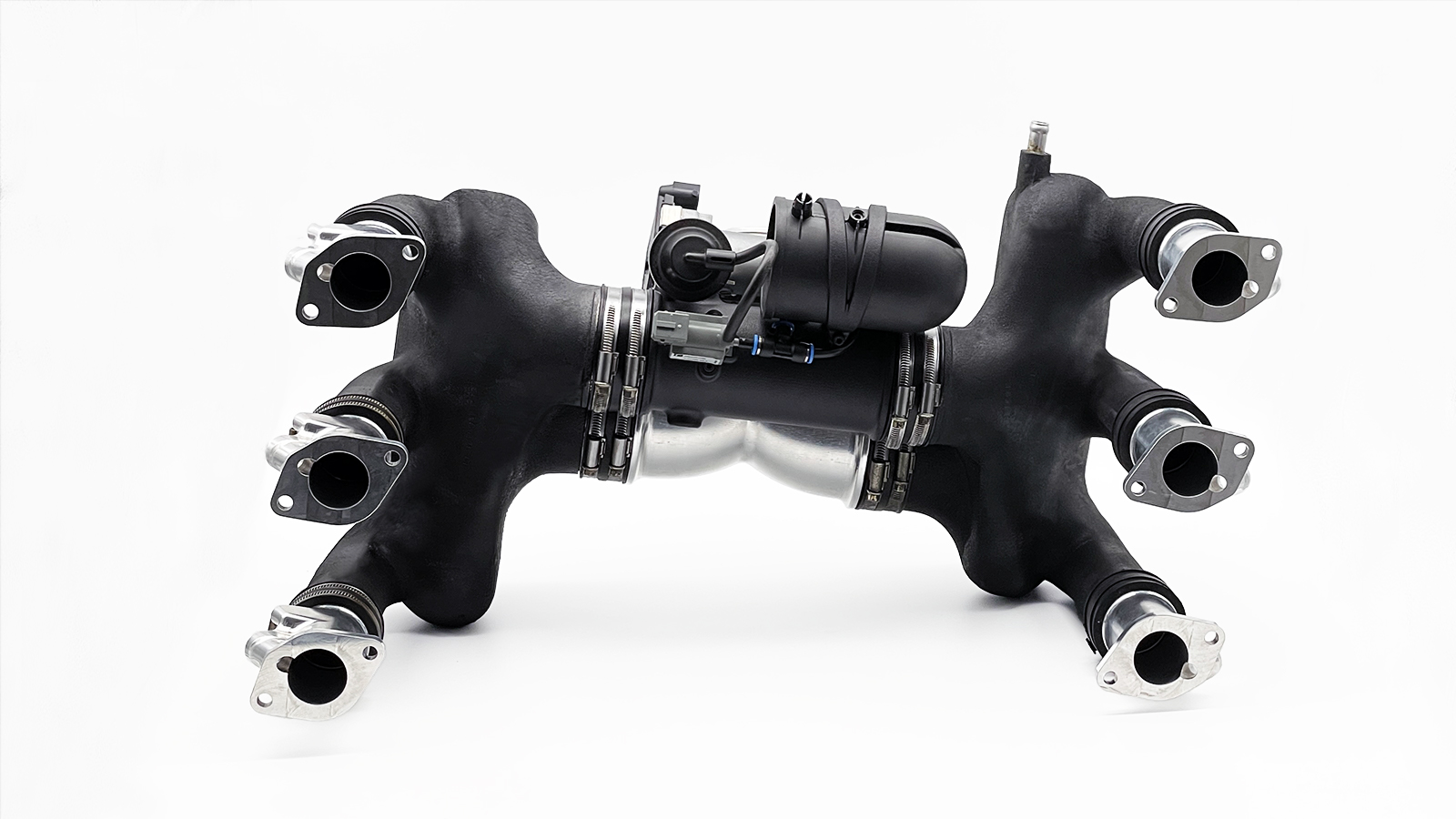 Drive by wire inlet conversion kit with inlet manifold runners billet ...