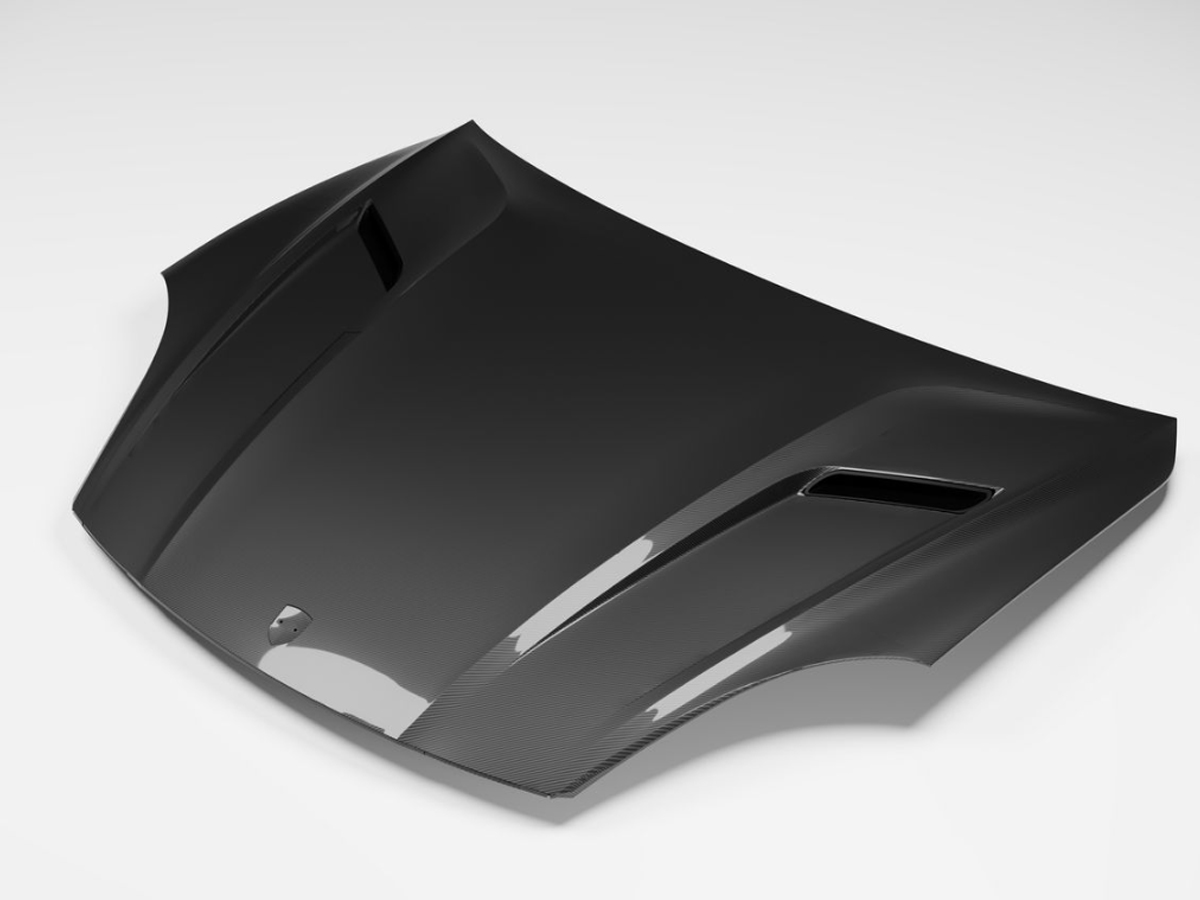 TechArt Aero engine hood. Porsche 9YA (E3.2) Cayenne from MY 2023 09Y ...