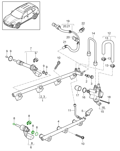 Porsche Fuel Injectors | Precision Engineered Fuel Delivery Parts ...