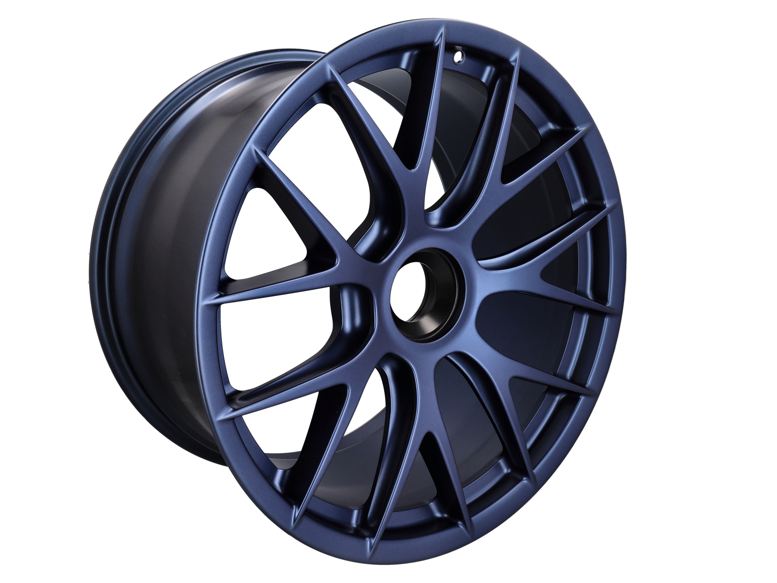 20inch 718 Cayman GT4 RS magnesium forged wheel set, in Indigo Blue ...