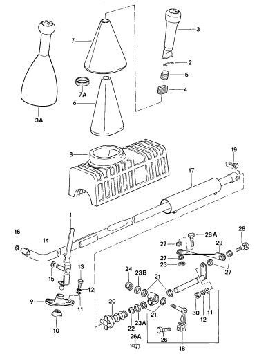 Porsche Gearshift Control Parts | Precise Shifting & Linkage Components ...