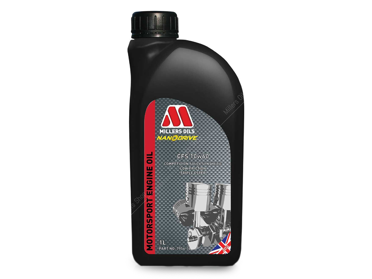 Millers Oils Engine Oil CFS 10W60 Full Synthetic Motorsport 7956JMP ...