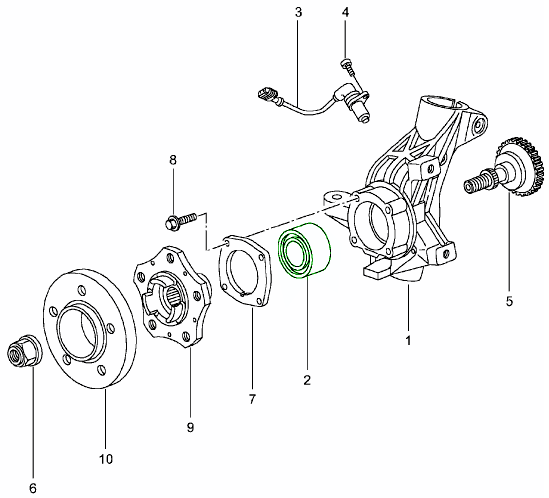 Porsche Wheel Bearings & Kits | Design911 Suspension Components for ...
