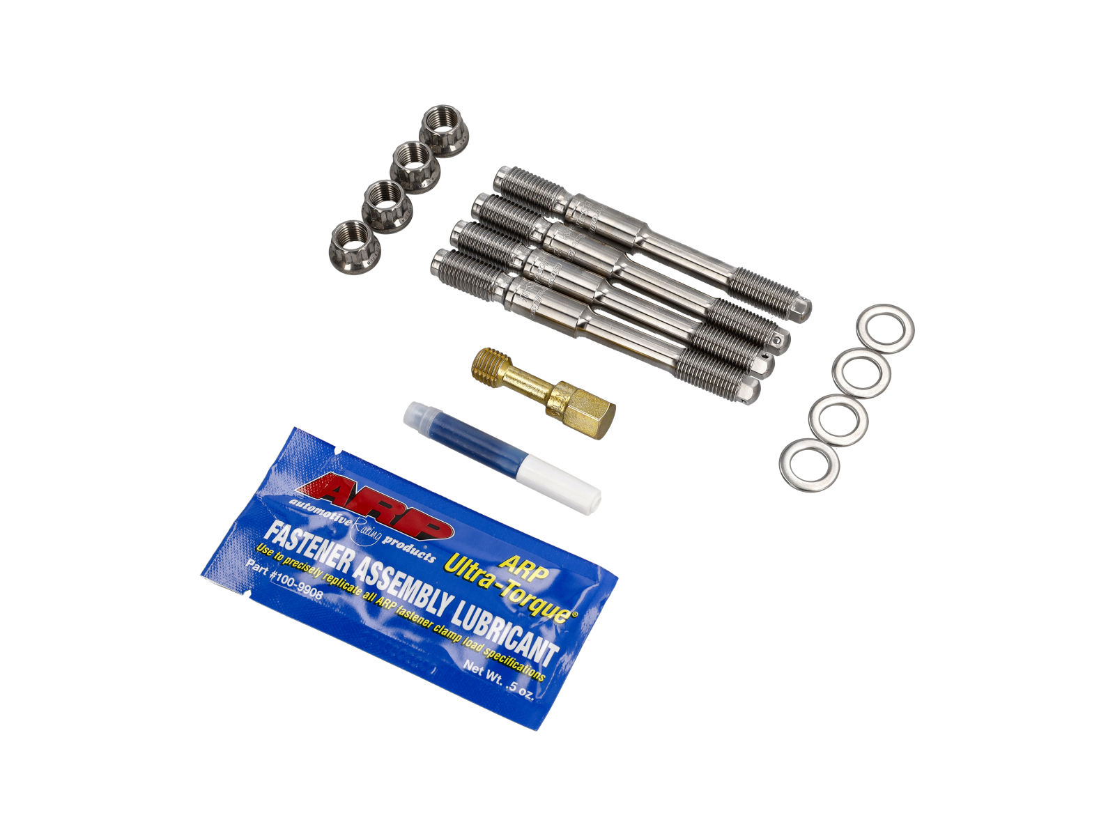 Brake caliper mounting stud kit for front and rear OE rotors. Porsche ...