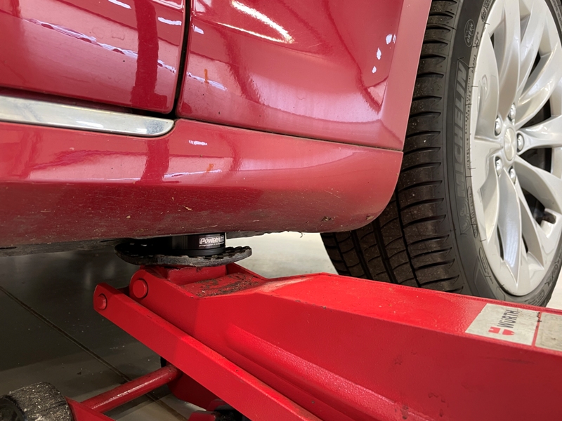 Jack pad adaptor for Porsche 992 - PF75-1001 | Design 911