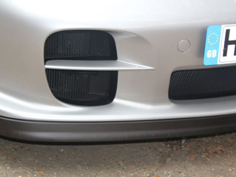 Porsche Rennline Front Bumper Wire Mesh Grill Kit - E120121BLACK ...