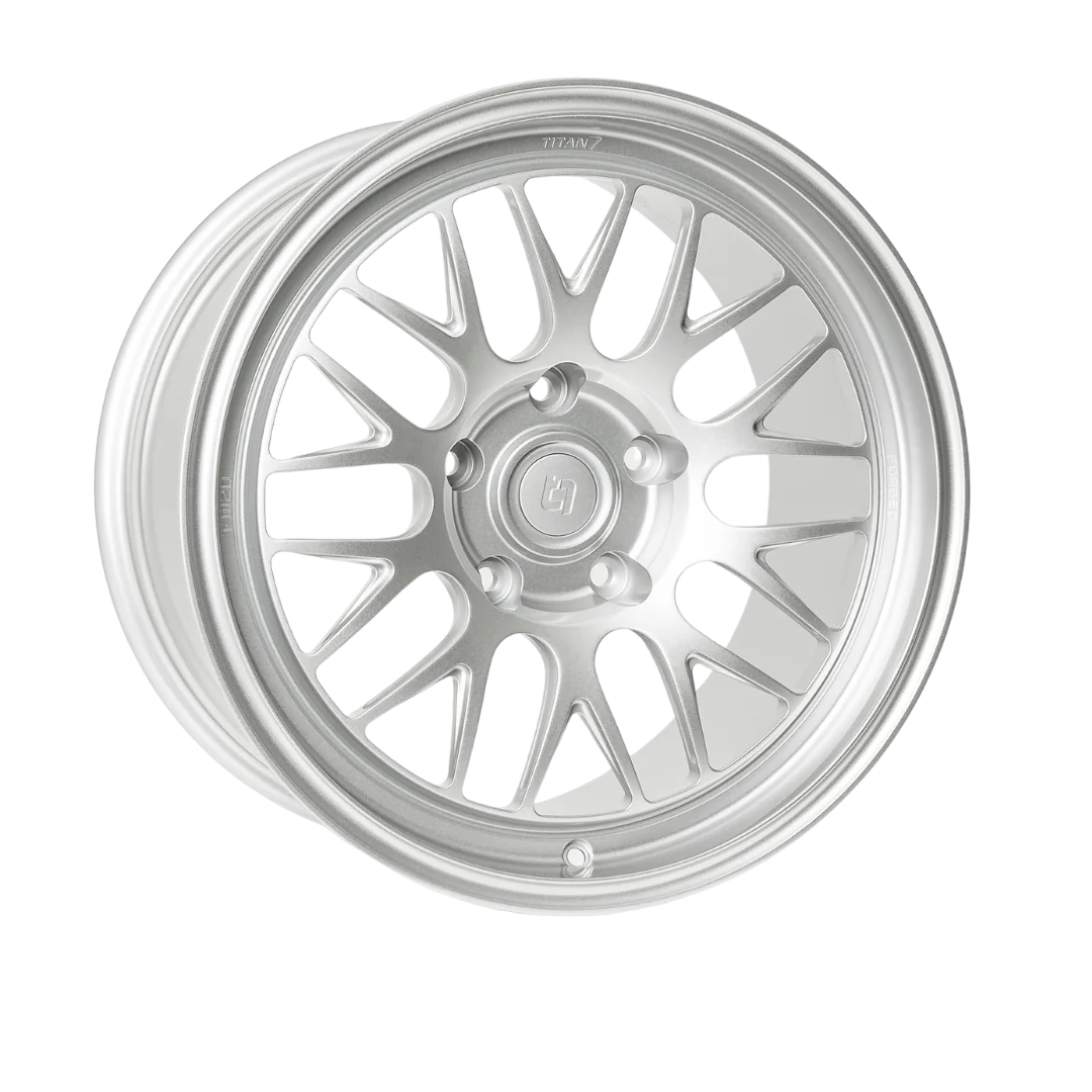 Titan 7 Forged Mesh 20 Spoke T-M20 Alloy Rear Wheel Heritage Silver 10 ...