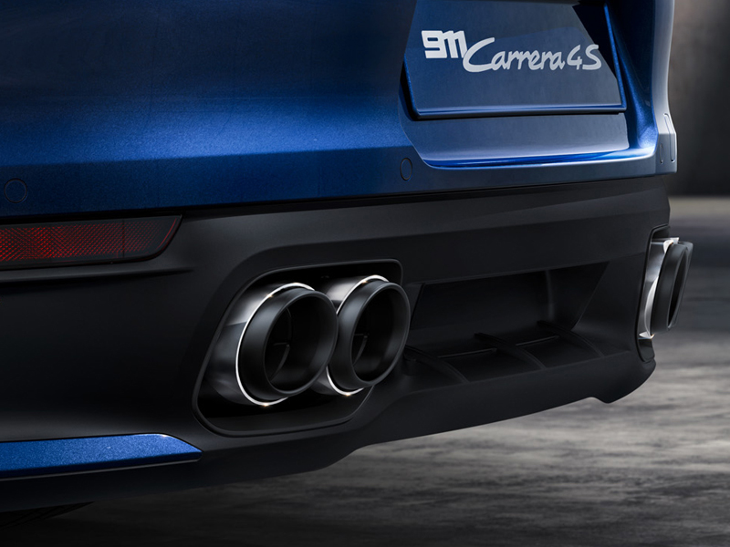 Porsche 992 Exhaust Sports tail pipes 992044200 - 992044200 | Design 911
