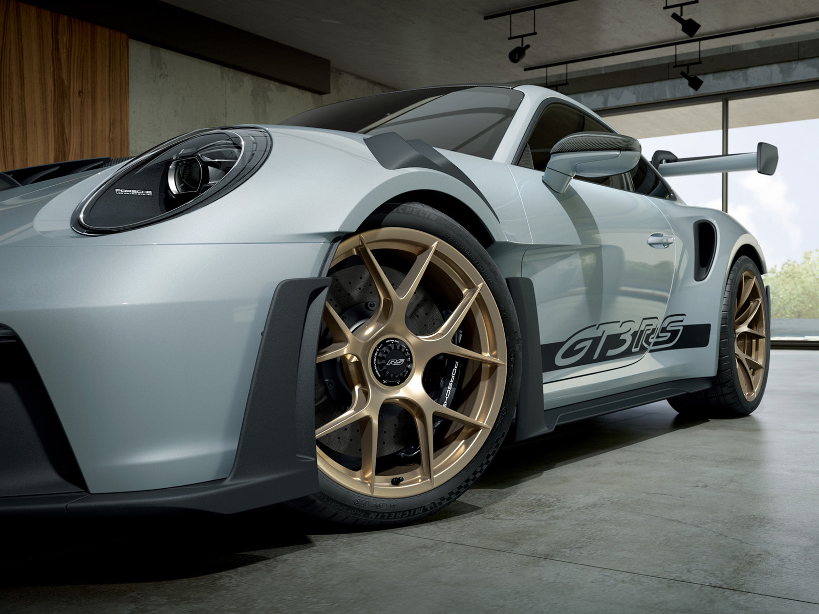 20"/21" 911 GT3 RS Magnesium (in Neodyme) alloy wheels set without ...