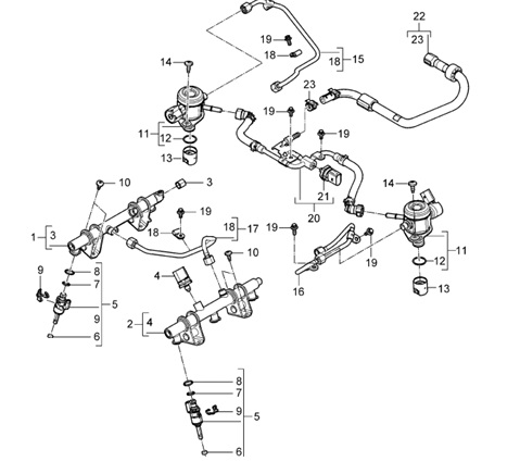Porsche Fuel Injectors | Precision Engine Performance Parts – Design911 ...