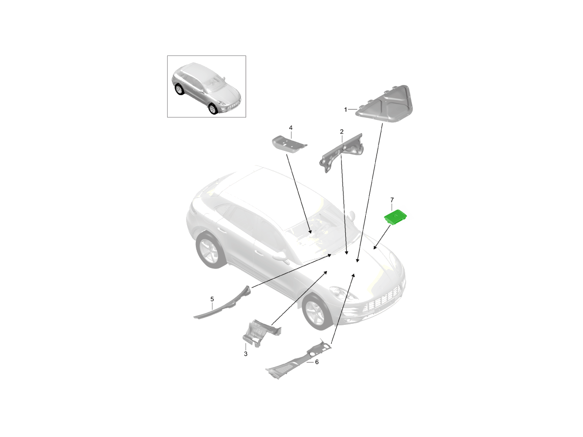 Genuine Porsche & Aftermarket Engine Bay Covers | OEM Engine Protection ...