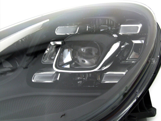Black led headlamps Porsche Macan LHD 95B04490090 - 95B04490090 ...