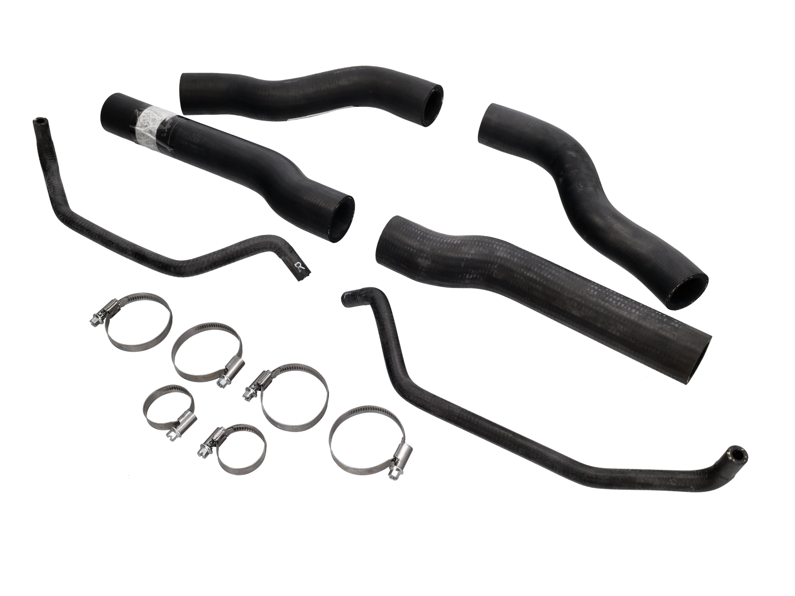 Water coolant radiator pipe kit. PORSCHE 996 Turbo - WATERPIPEKIT996TT ...