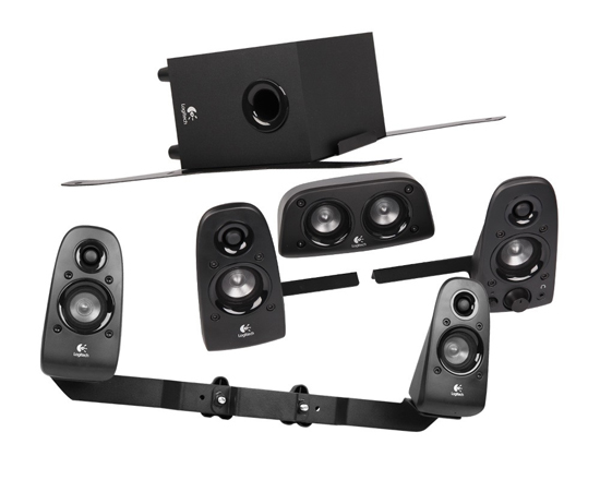 Logitech 5.1 sound system 75 watts incl. brackets - 76061003 | Design 911