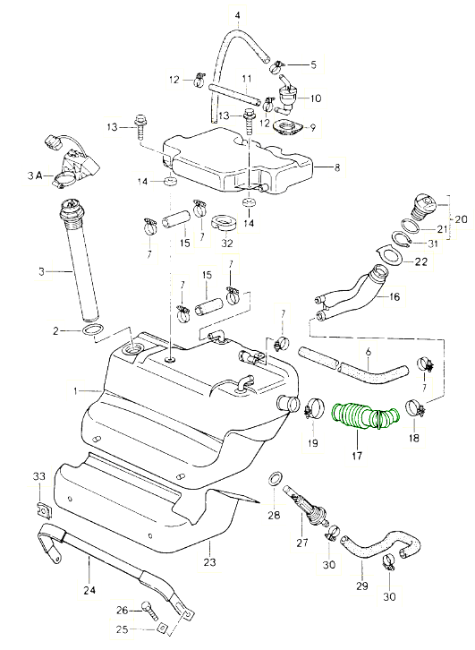 Porsche Fuel Tanks & Parts | Precision Fuel Storage Components ...