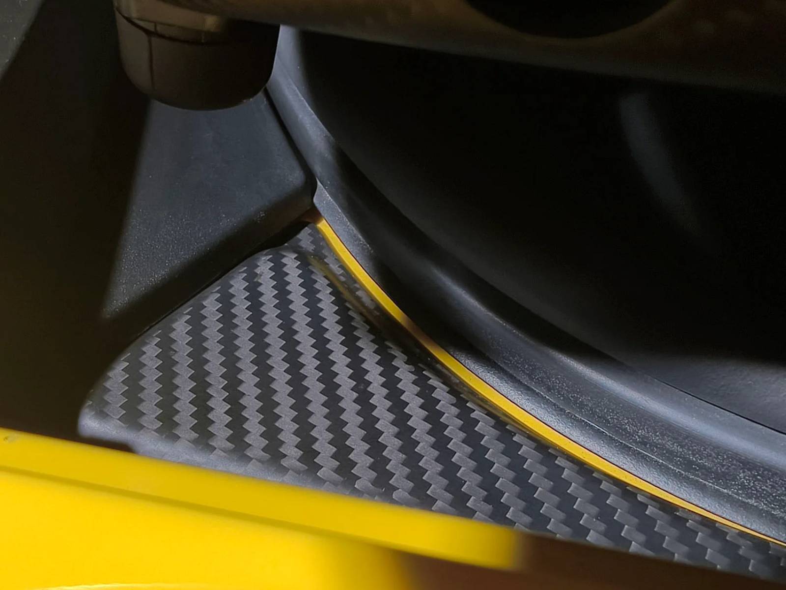 Support plate rear wing Carbon Fibre. Porsche 981 Cayman GT4 / 718 ...