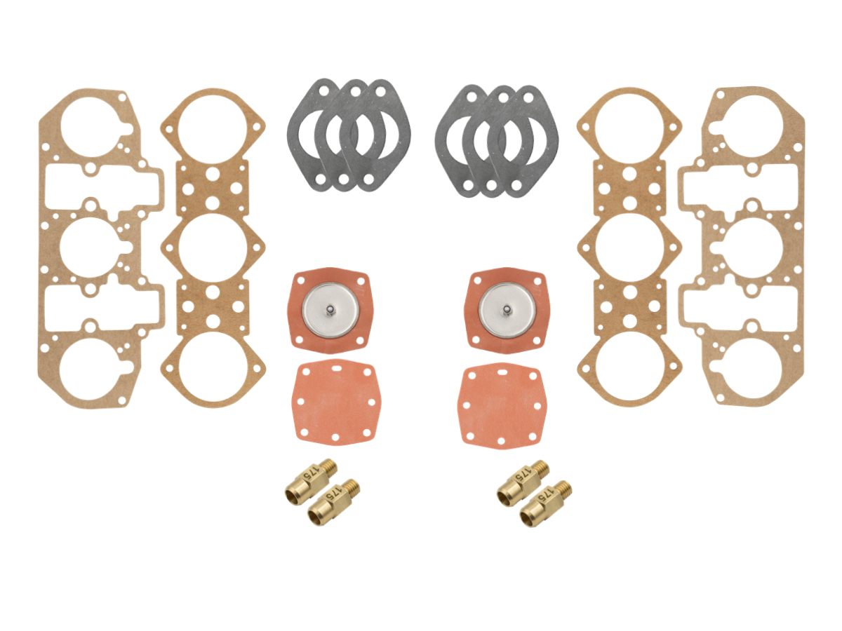 PMO Induction carburettor rebuild kit 40mm, 46mm, 50mm. Porsche 911 ...