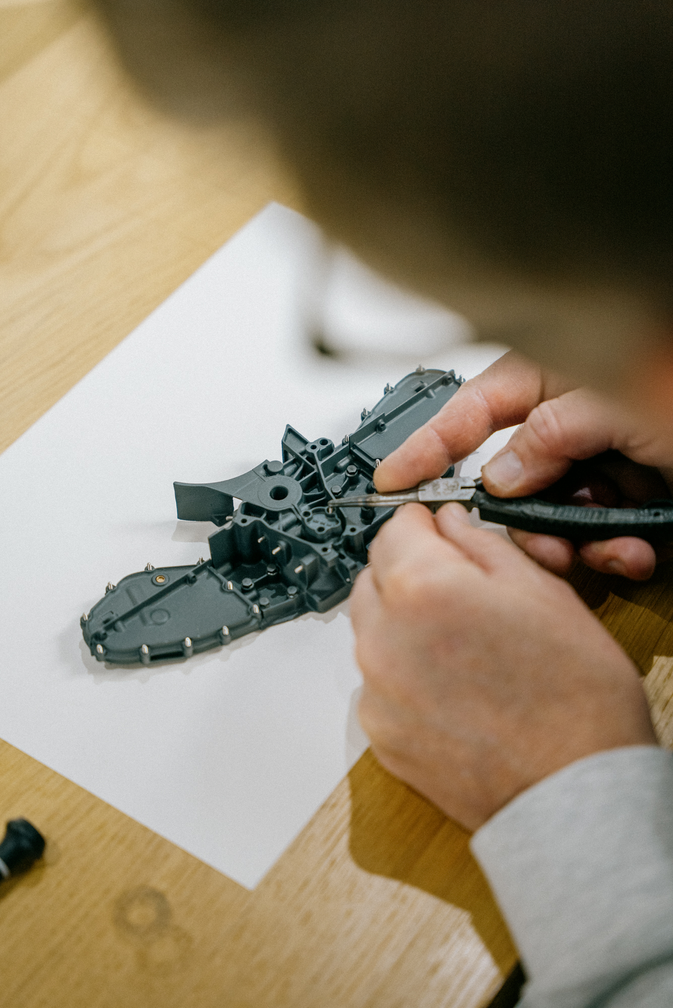 Engine 901 model cutaway - Box framed 1:4 scale - BFEN901 | Design 911