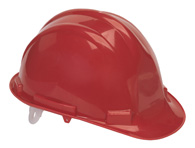 Sealey Safety Helmet Red BS EN 397 - SSP17 | Design 911
