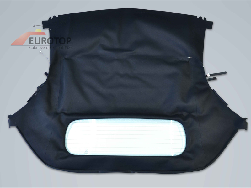 Eurotop Cabriolet hood with glass rear screen upgrade. Porsche 986 ...