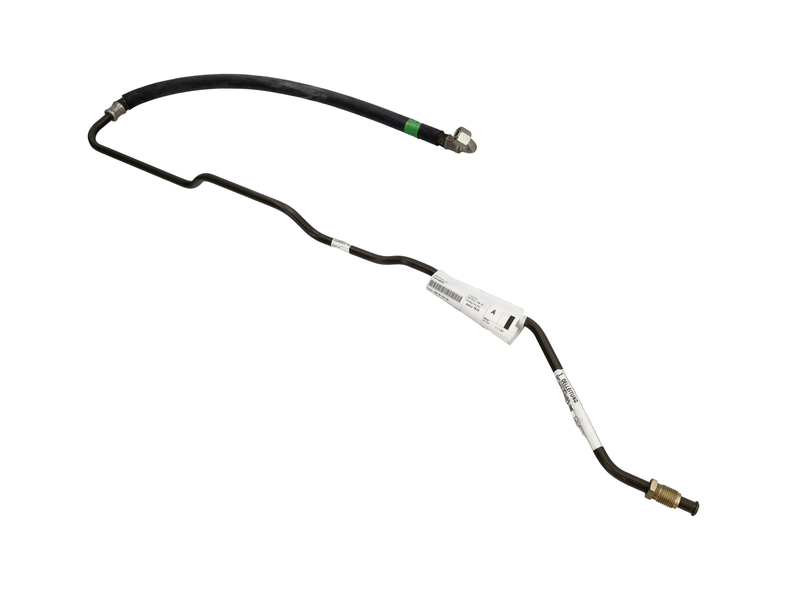 Oil Cooler, Oil Return Line. Porsche 928 1992-95 92830704100 ...