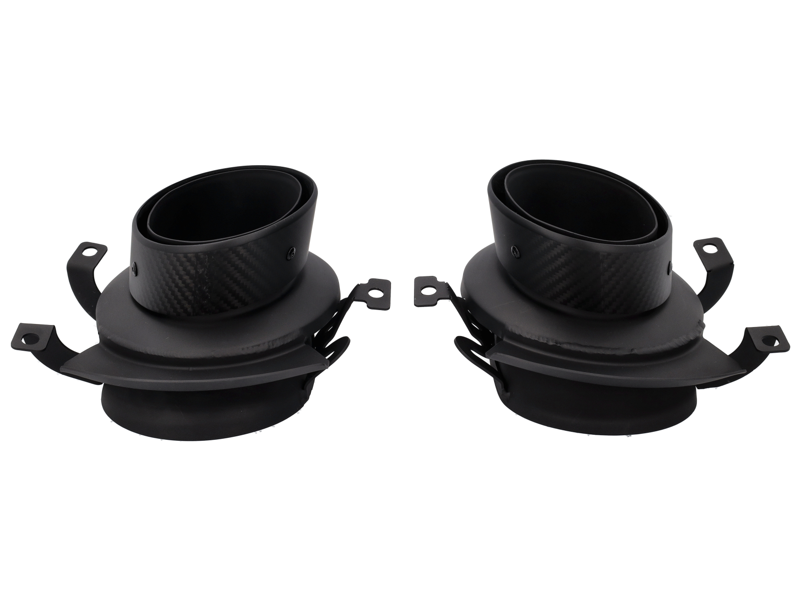 DesignTek Exhaust tail pipes in Carbon Fibre for Porsche 992 Carrera ...