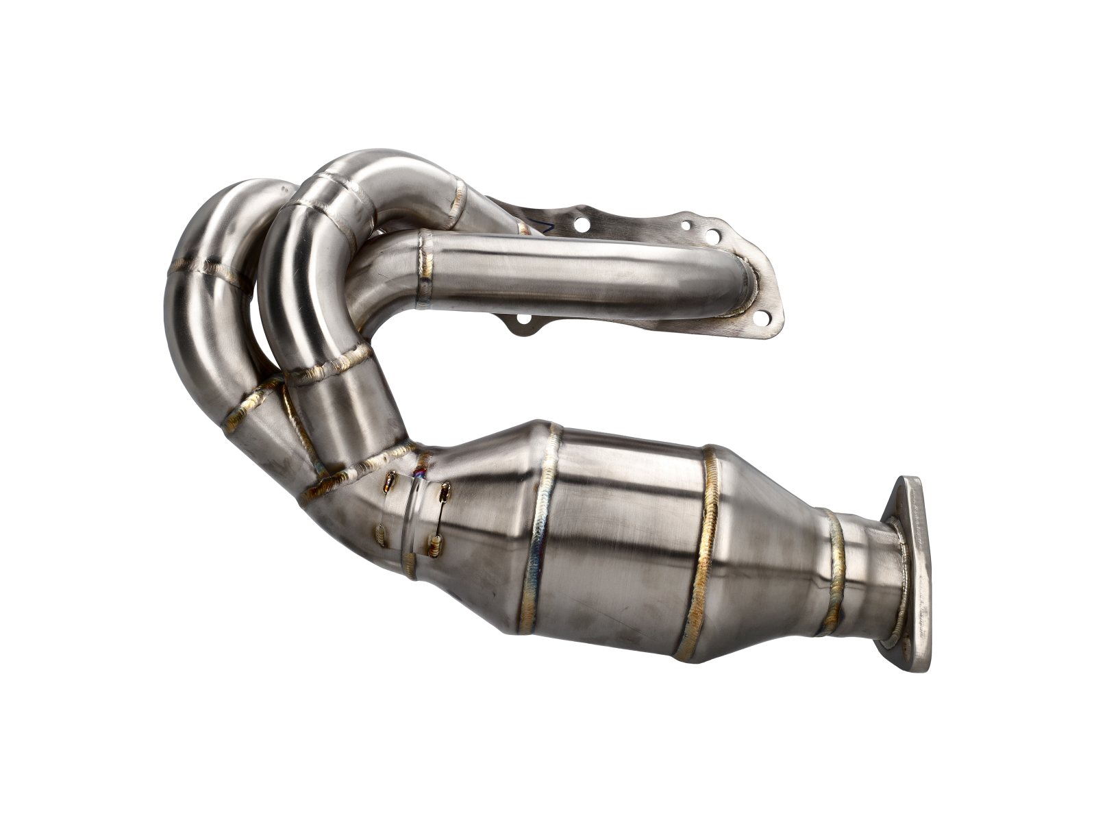 Designtek Exhaust manifold with 200 cell catalytic converter. Porsche ...