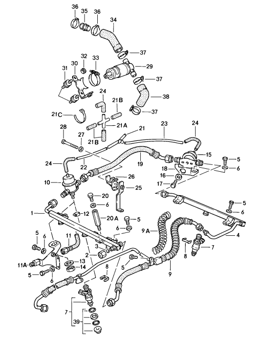Porsche Fuel Pressure Regulators | Precision Fuel Control Parts ...
