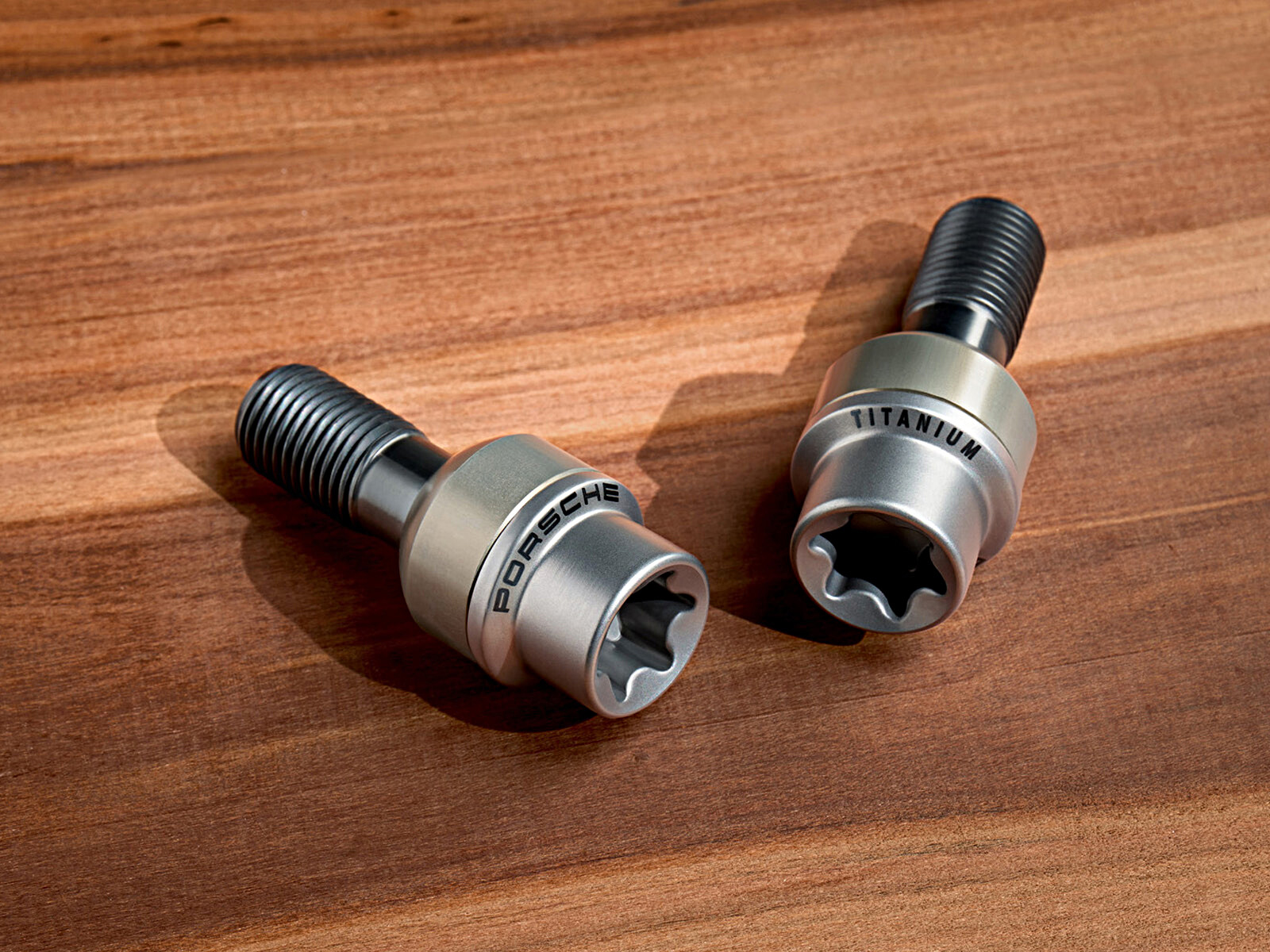 Porsche Wheel Bolts and locking wheel nuts in titanium finish | Design 911